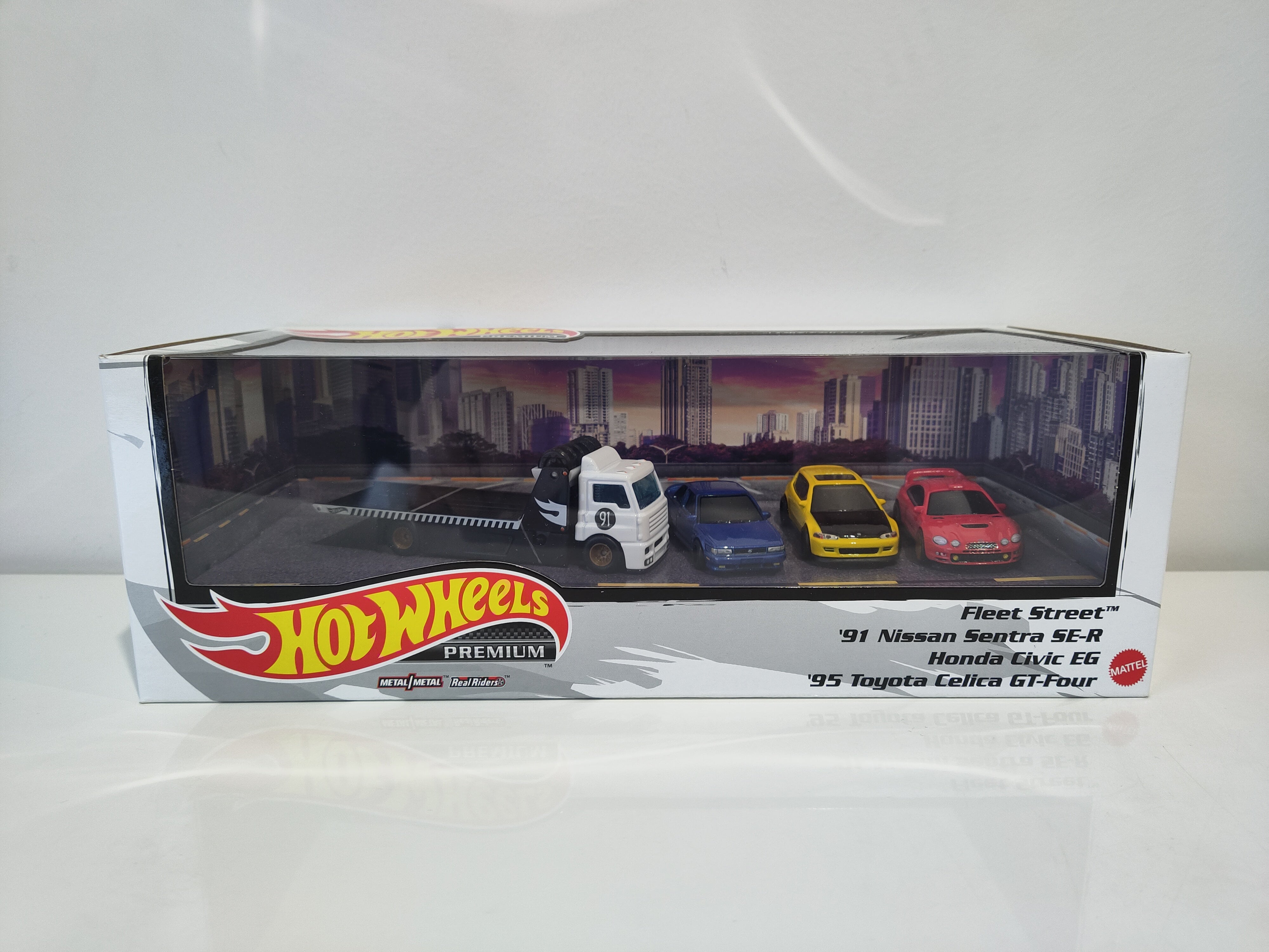 Hot Wheels Premium Diorama Set JDM – EJZ Diecast